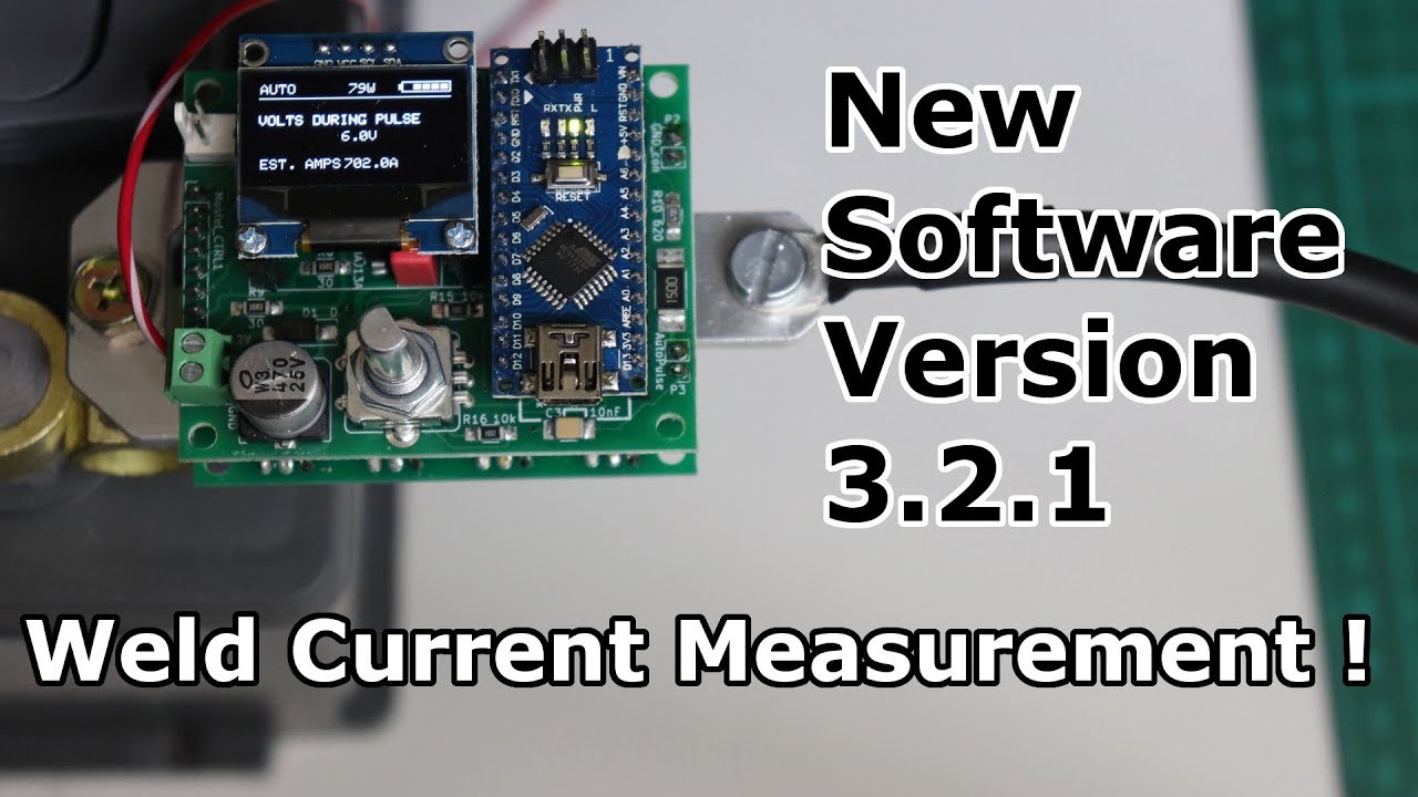 Spot Welder Software Update 3.2.1 - Malectrics
